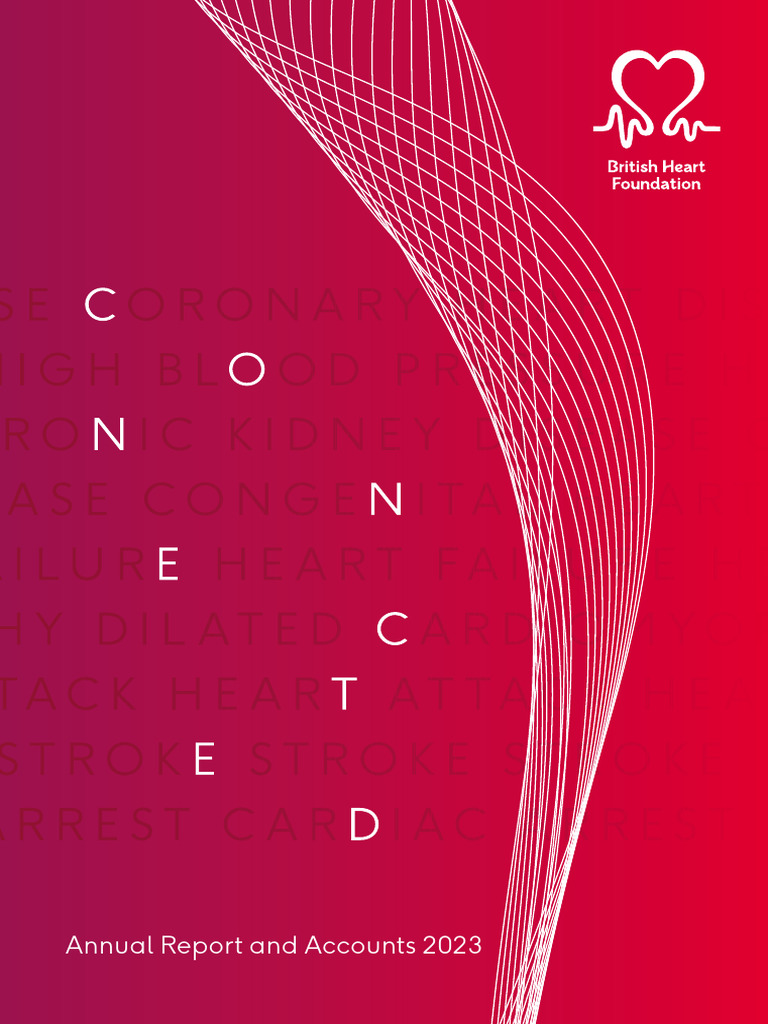 BHF Annual Report 2023 | PDF | Atheroma | Atherosclerosis