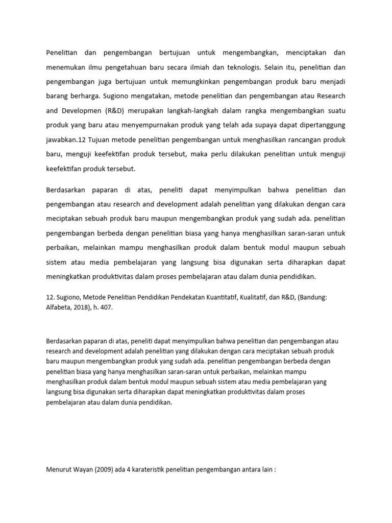 Research and Development | PDF