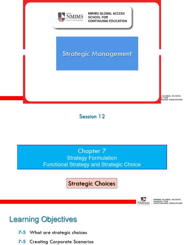 Strategic Management | PDF | Strategic Management | Policy