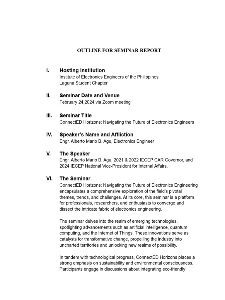 Seminar Report | PDF | Engineering | Collaboration