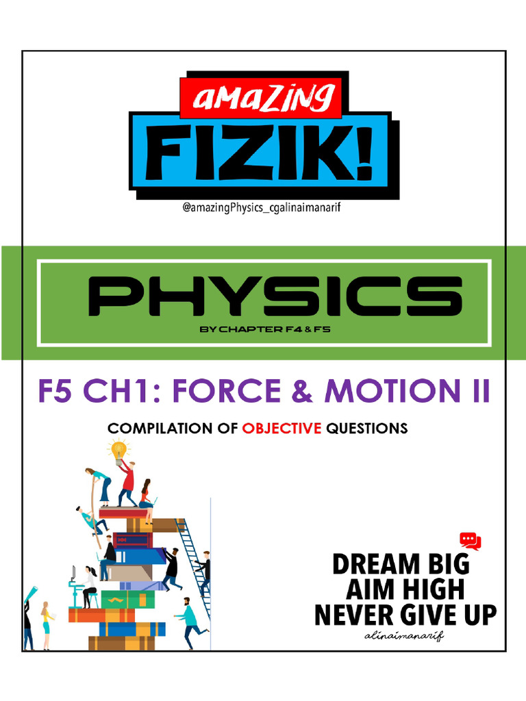 f5 Ch1 Force Motion II Question | PDF