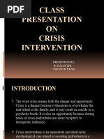 Seven Stages of Crisis Intervention Model PDF | PDF | Psychotherapy ...