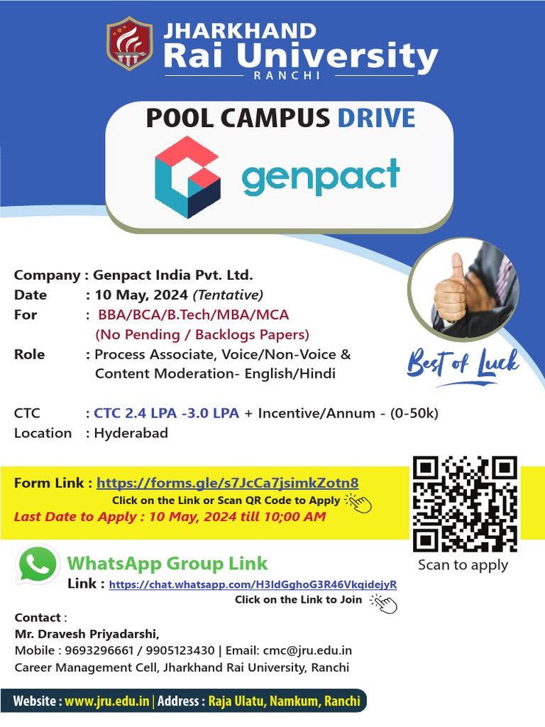 Genpact Hiring: Process Associate Roles | PDF