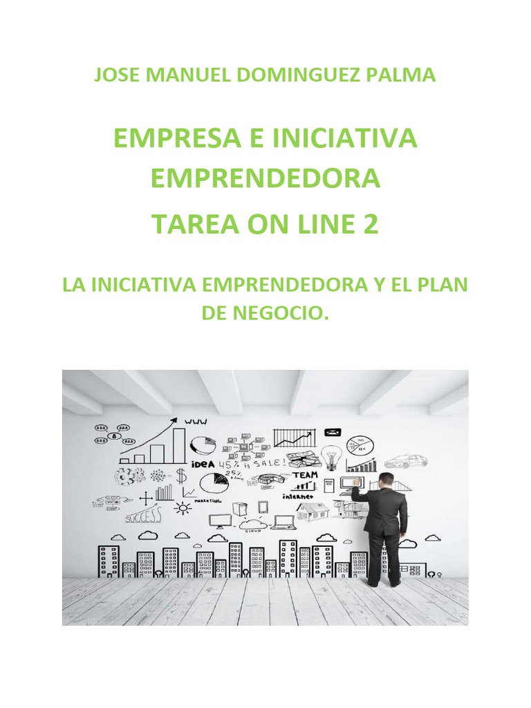 tarea2EIE | PDF | Iniciativa empresarial | Business