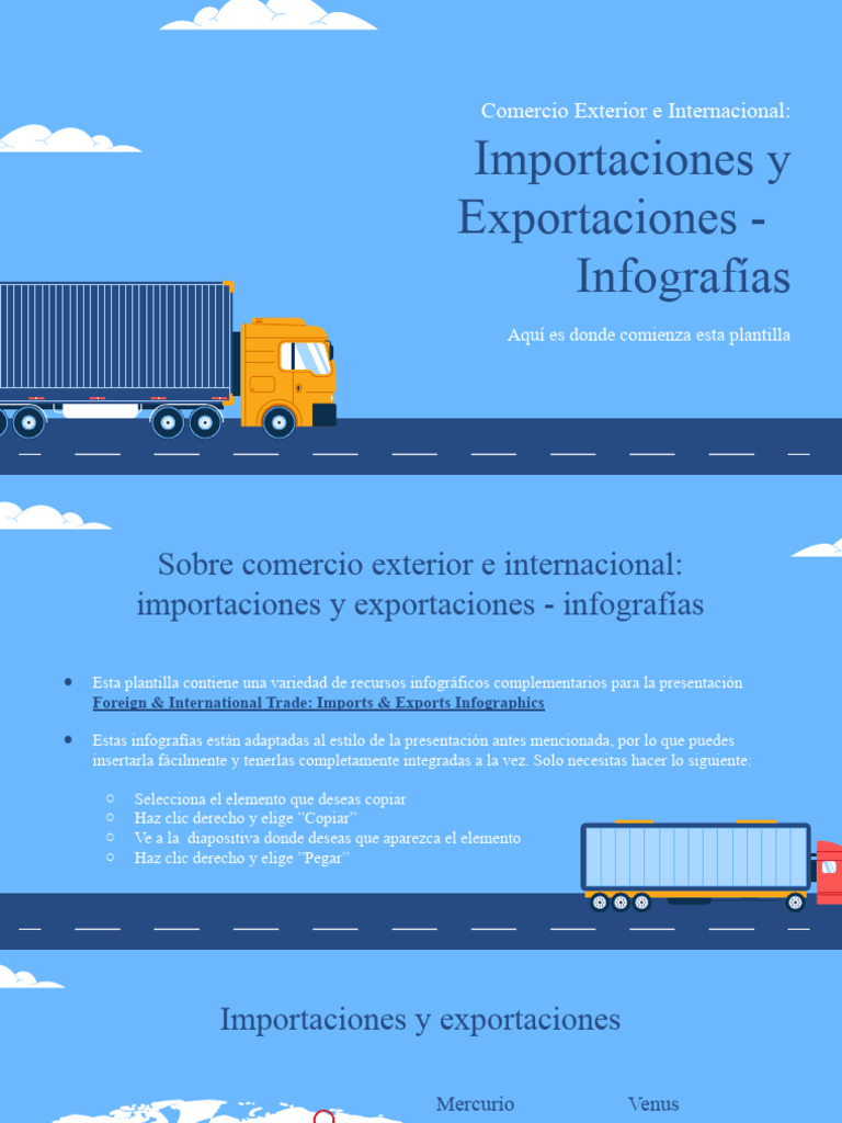 Foreign & International Trade - Imports & Exports Infographics by ...