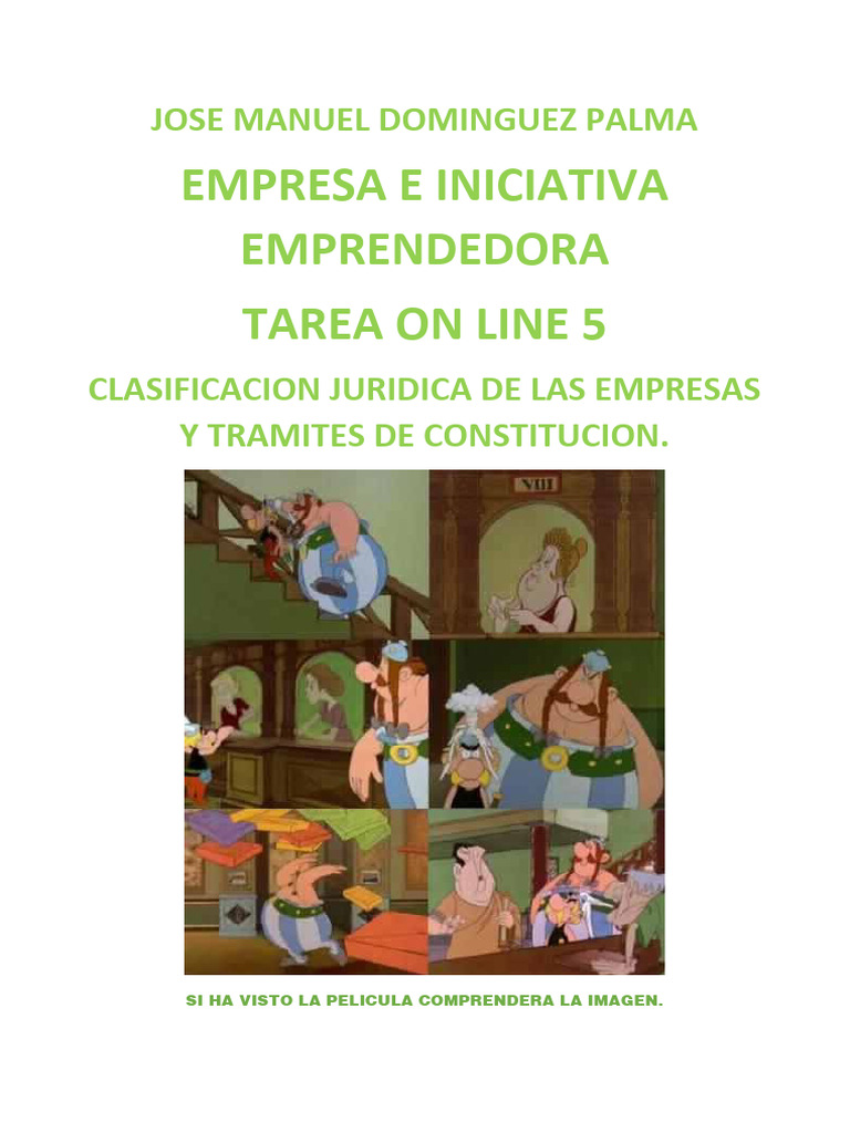 Tarea 5 EIE | PDF | Negocios económicos | Economias