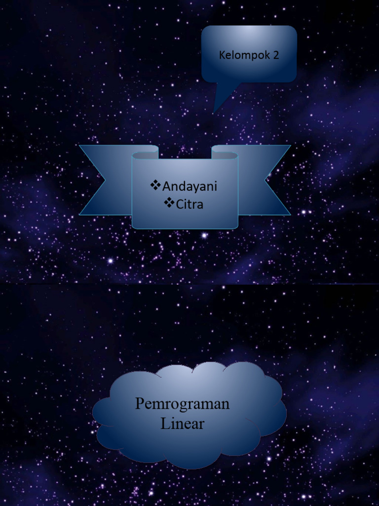 Pemrograman Linear | PDF