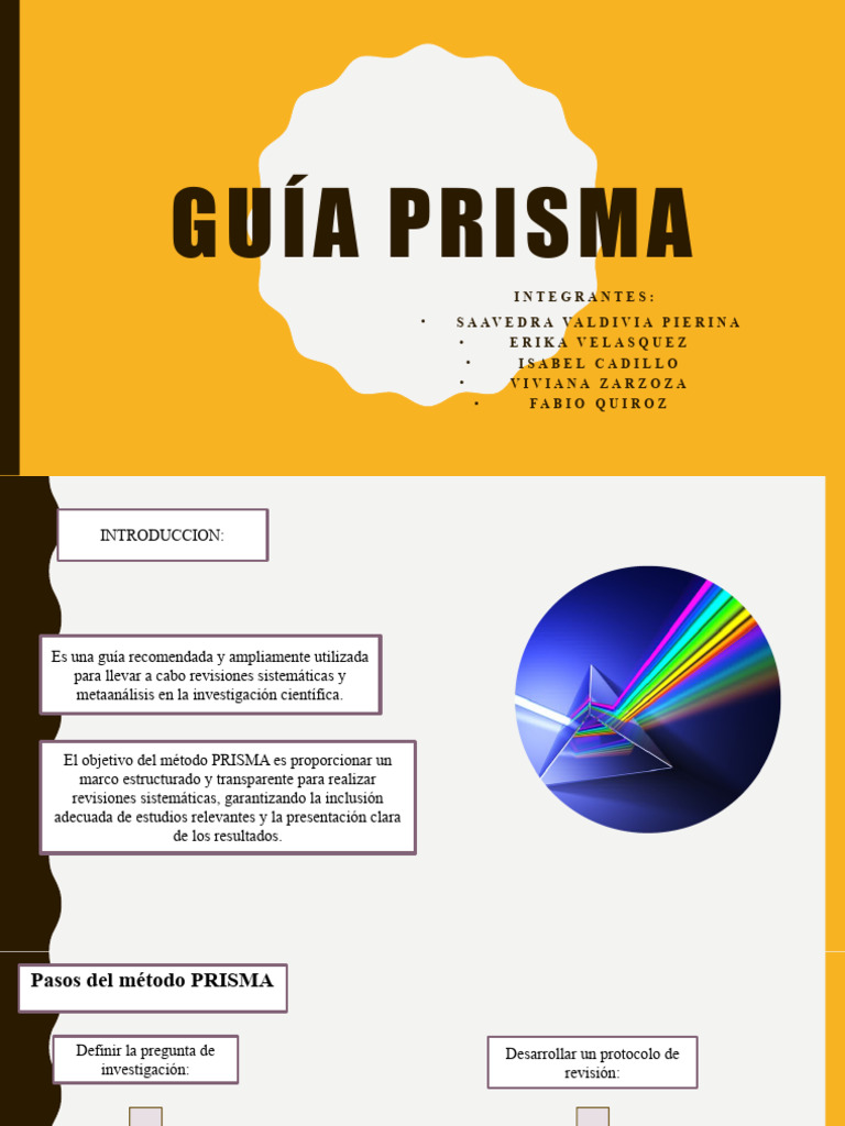 Grupo Expositor Rev Sistematica - Guia Prisma | PDF | Revisión ...