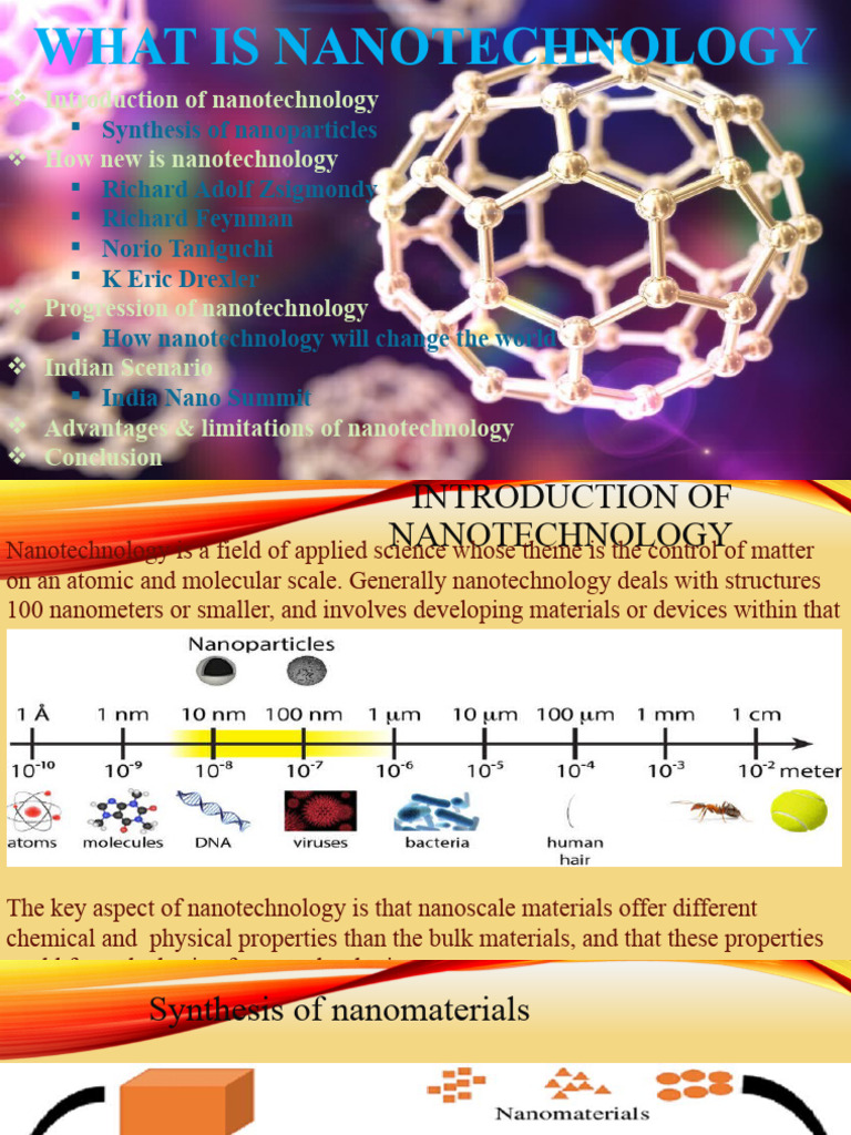 Nanotechnology 1 | PDF | Nanotechnology | Physical Sciences