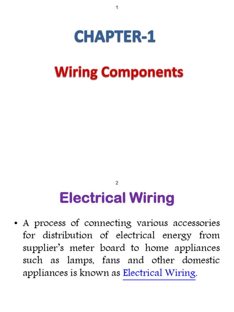 Industrial Electrical System Notes | PDF | Fuse (Electrical) | Switch