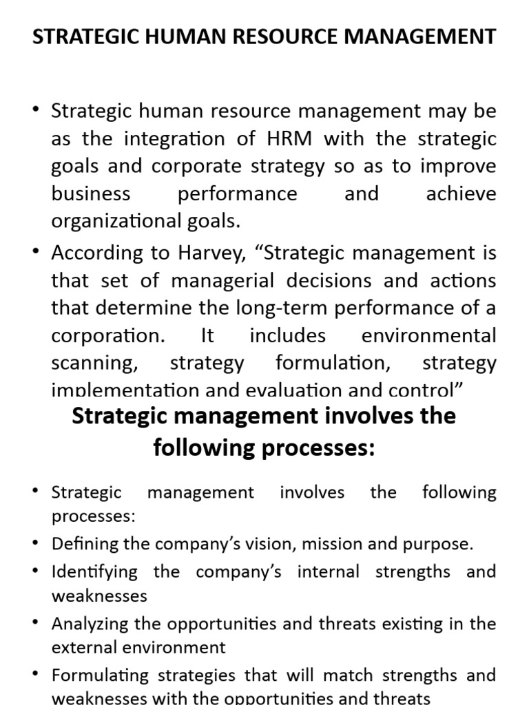 HRM Strategy | Download Free PDF | Human Resource Management | Human ...