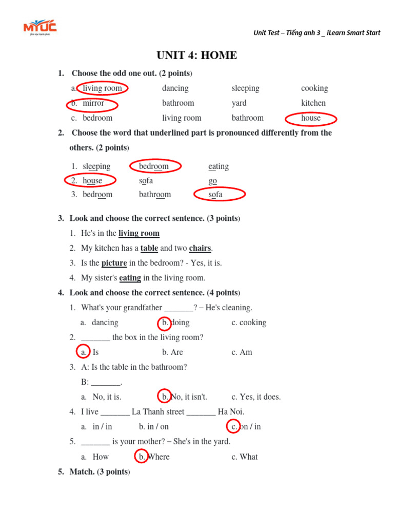 TEST Unit 4 - ANSWER KEY | PDF | Self-Improvement TEST Unit 4 - ANSWER KEY | PDF | Self-Improvement