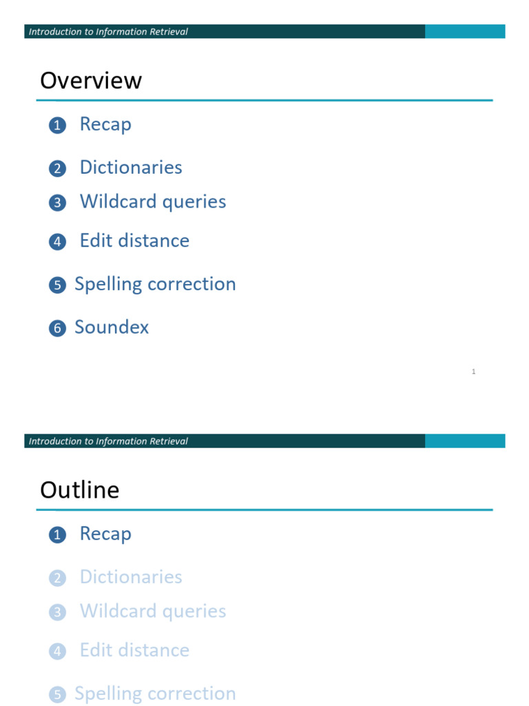 Module 4-Boolean Retrieval Models-Edit Distance, Spelling Correction | PDF | Computer ...