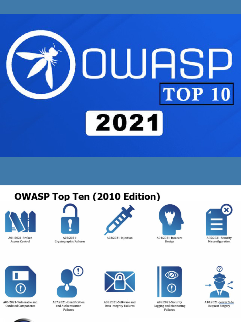 Owasp Top 10 | Download Free PDF | Cyberspace | Security
