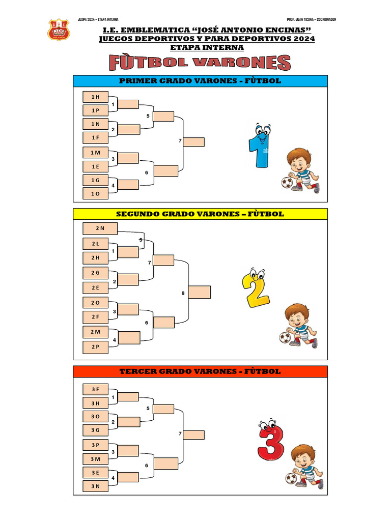 Fixture Futbol | PDF