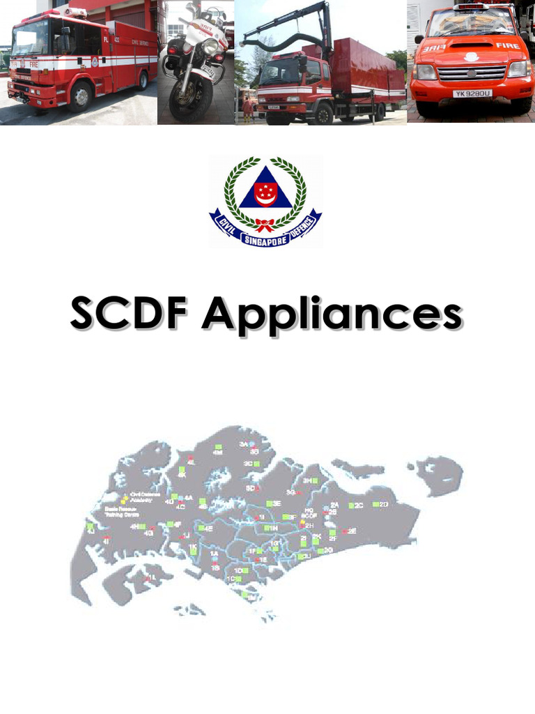 Topic 03 - Overview of SCDF Emergency Appliances | PDF | Fire Engine ...
