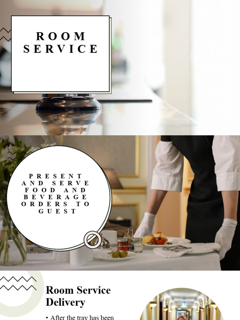 Room Service Delivery | PDF | Meal | Cuisine
