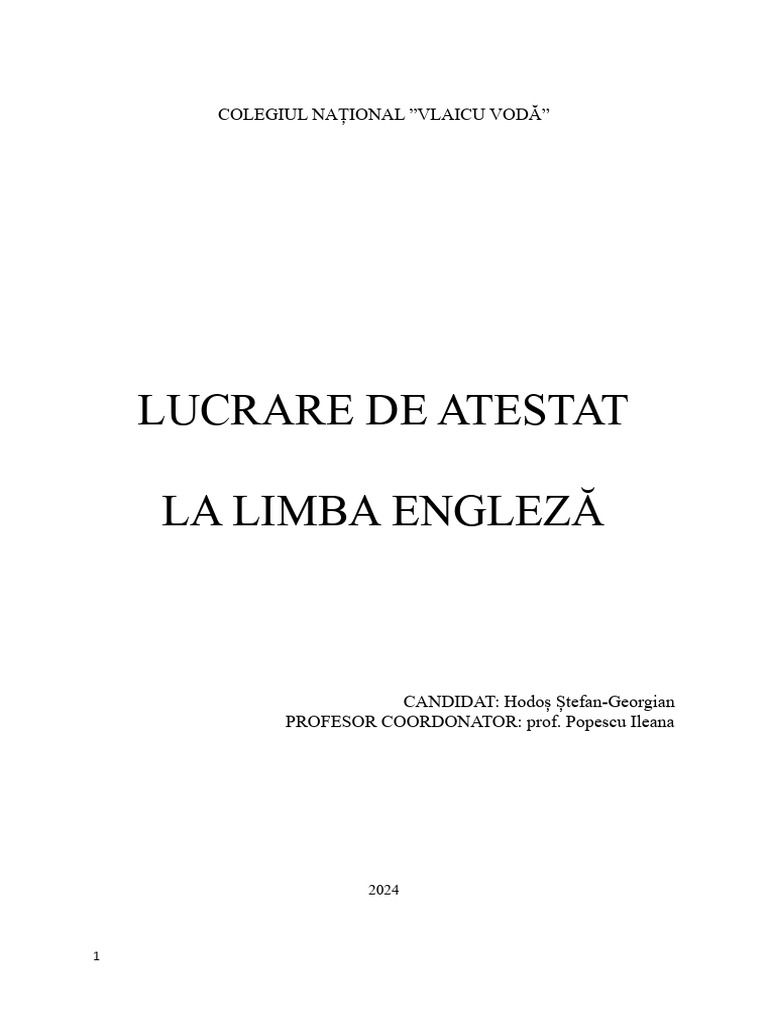 atestat engleza | PDF | Brexit | United Kingdom