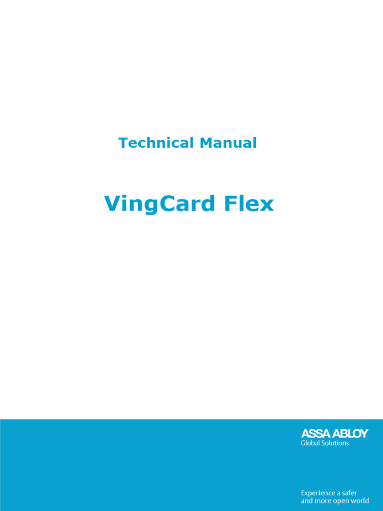 66 1401 003-1 VingCard Flex User Manual | PDF | Computer Security ...