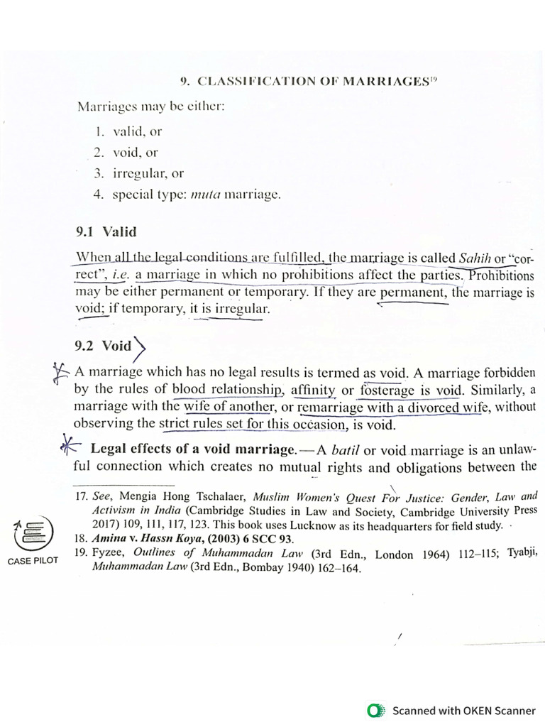 Types of Marriages | PDF