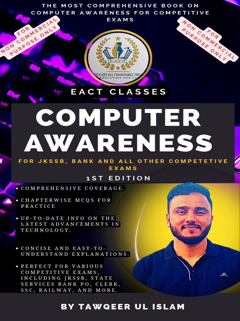 Computer Awareness by Tawqeer Sir EACT Classes Complete PDF 1 1 | PDF ...