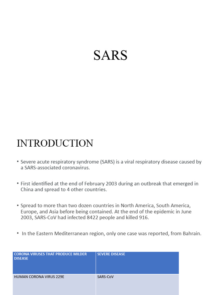 Sars New | PDF | Real Time Polymerase Chain Reaction | Reverse ...