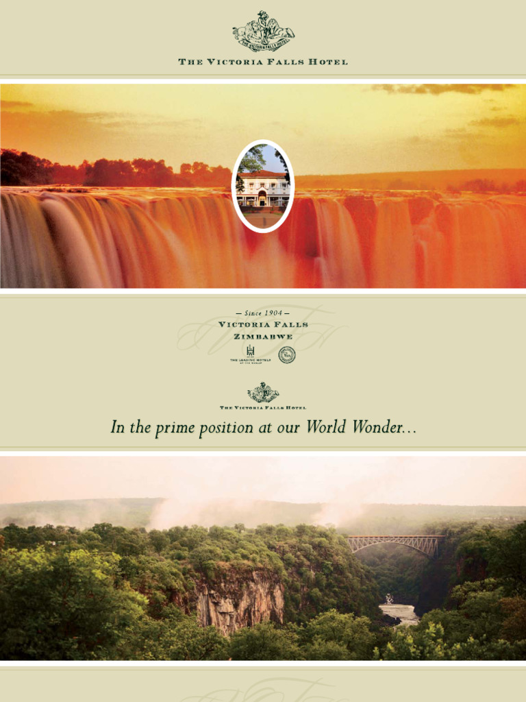 The Victoria Falls Hotel Brochure | PDF | Restaurants