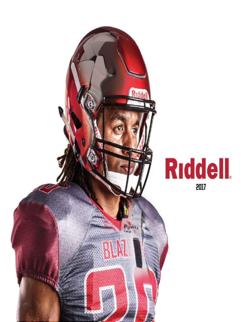 2017 Riddell Catalog - Compressed | PDF | Concussions In American Football