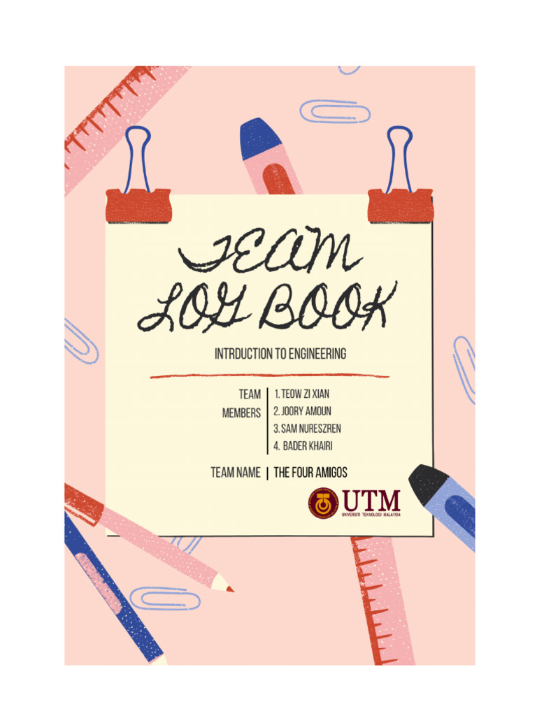 Team Log Book | PDF | Risk | Educational Technology