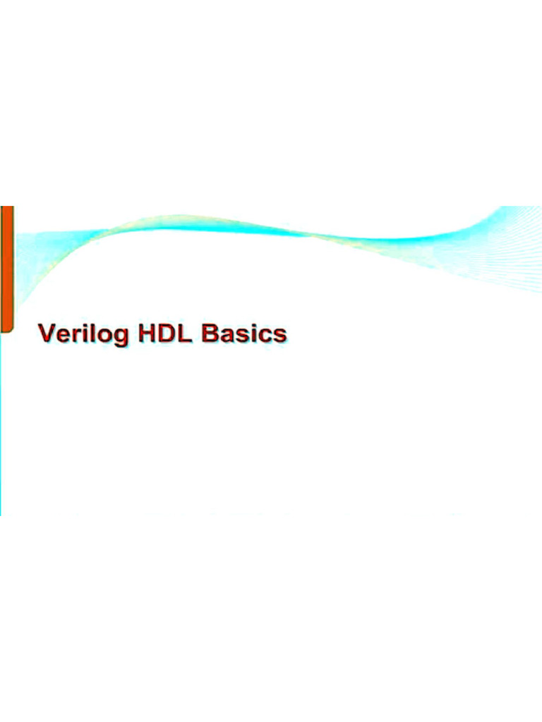 Basic Verilog | PDF