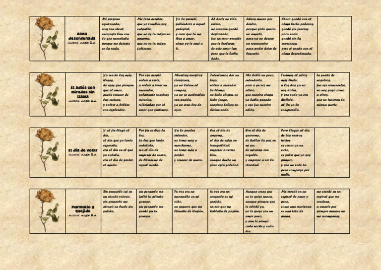 Poemas y Libritos | PDF | Amor