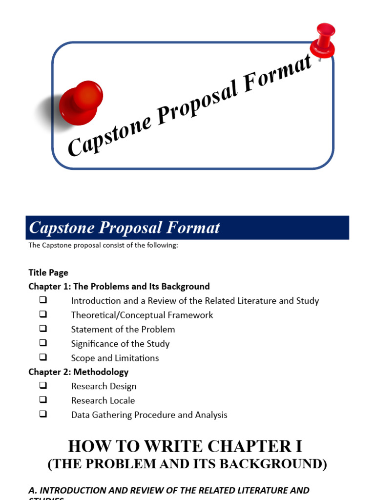 UNIT II How To Write Chapter I | PDF | Theory | Methodology
