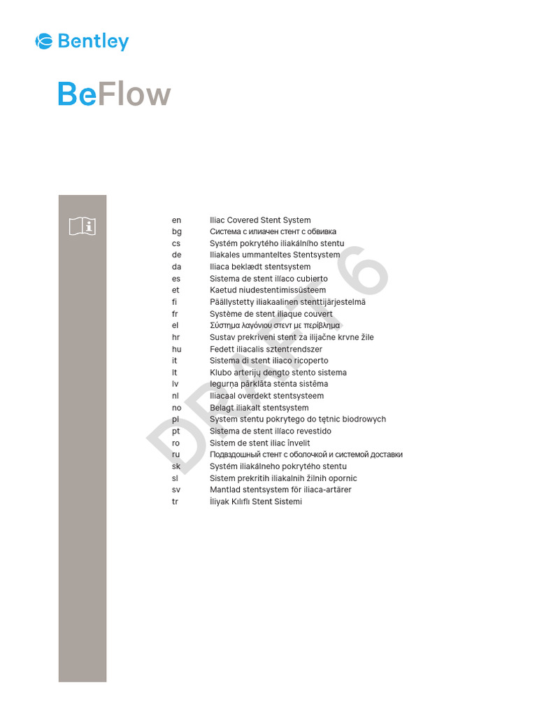 404742-001e - 001 - 02-2024 BeFlow Iliac - eIFU - en - 6 | PDF
