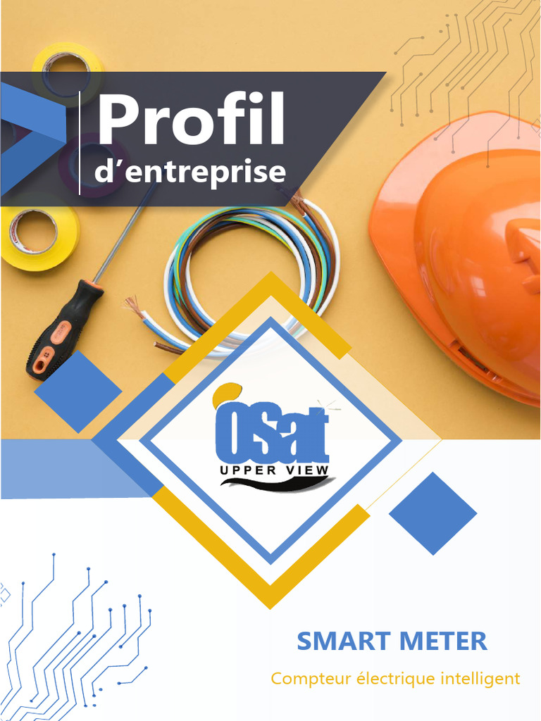 Profil d'OSat : Compteurs Intelligents | PDF | Électronique | Circuit ...