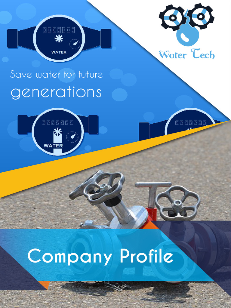 Company Profile WaterTech | PDF | Water | World Economic Forum