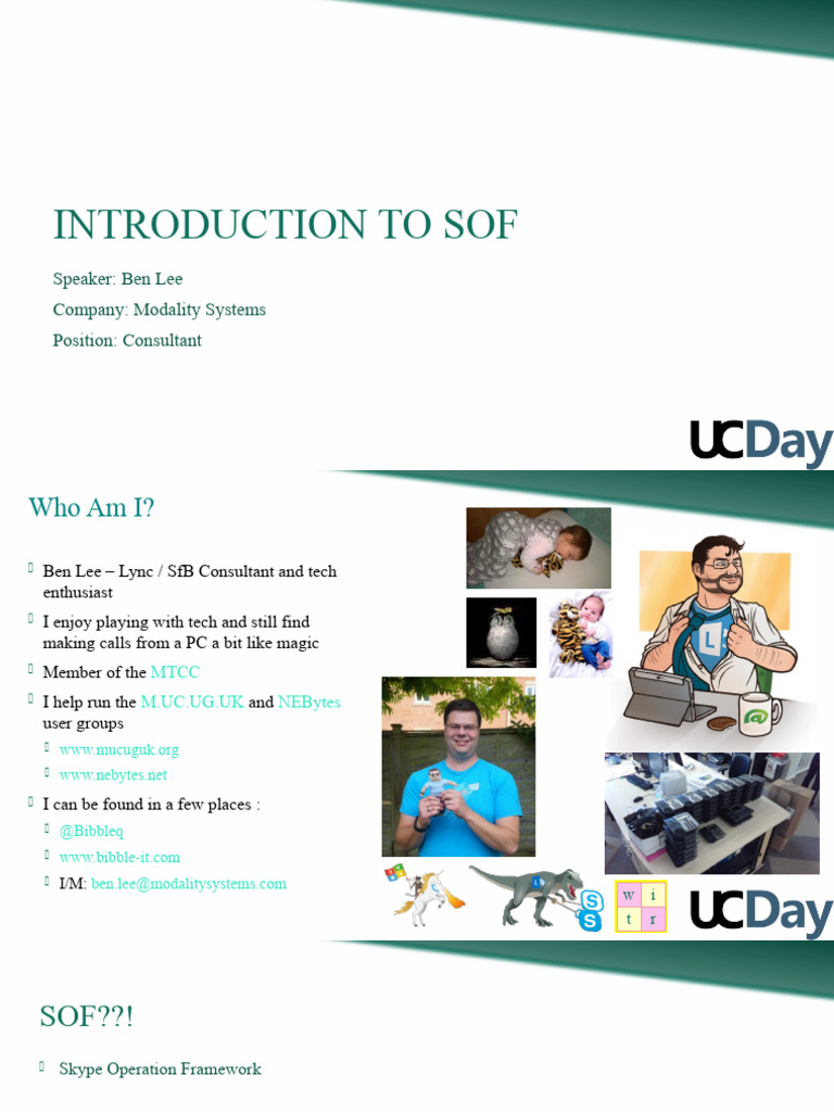 Introduction to SOF_UCDay | PDF | Cloud Computing | Computer Network