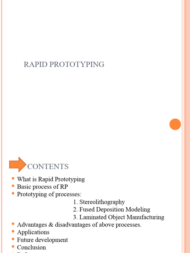 RAPID_PROTOTYPING | PDF | Secondary Sector Of The Economy | Materials
