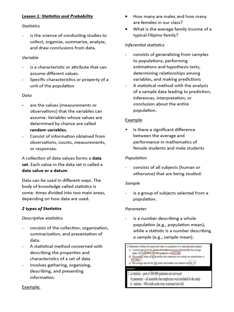 Week 1 | PDF | Statistics | Chart