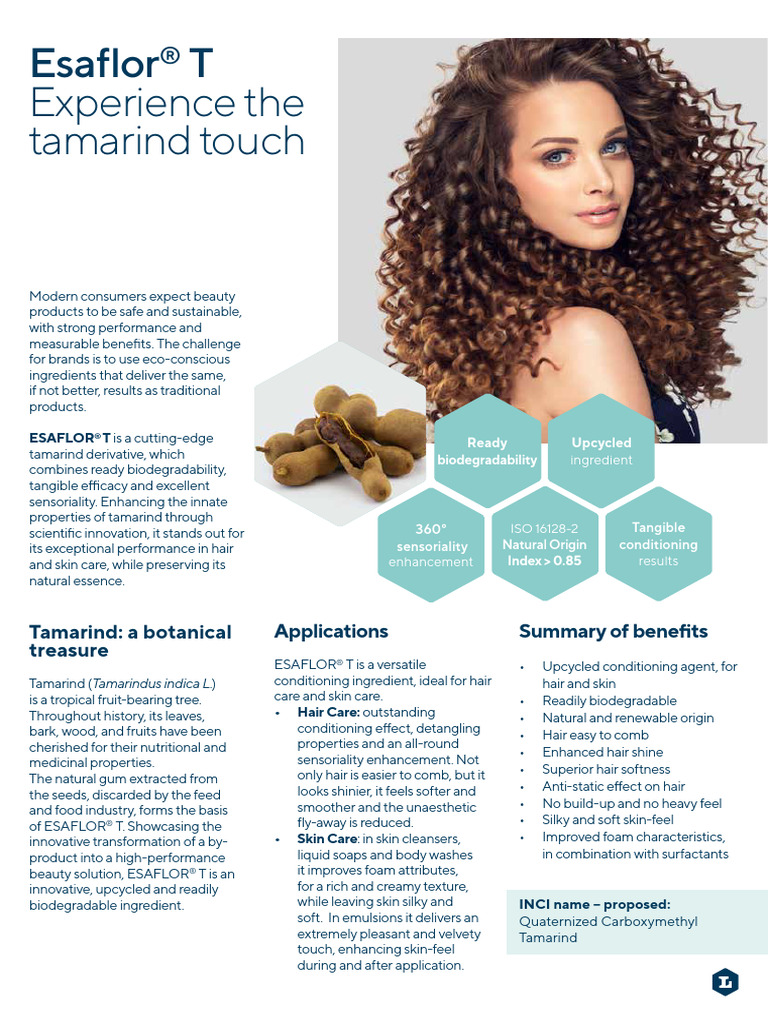 ESAFLOR T Explore The Power of Tamarind | PDF | Shampoo