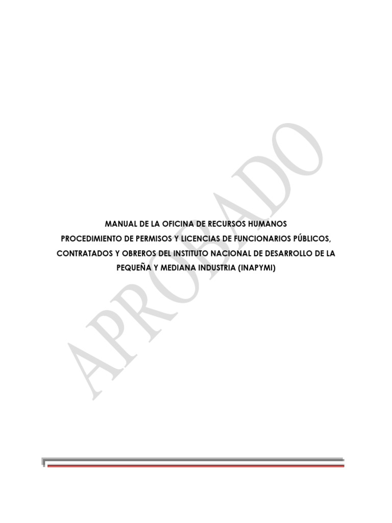 Permisos, Reposos | PDF | Venezuela | Gestión de recursos humanos