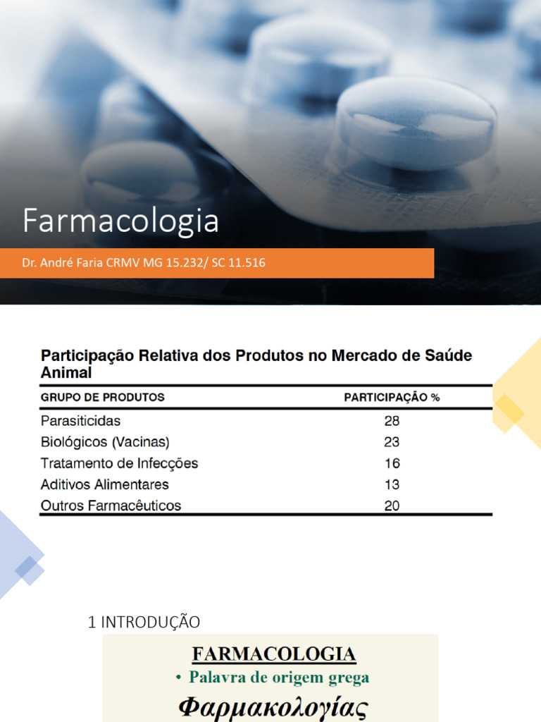 Farmaco 1 | PDF | Farmacologia | Farmacocinética