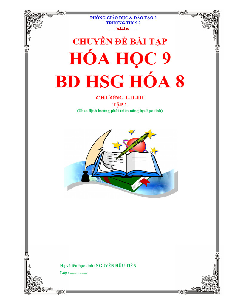 h8-Chuyên Đề Bd 8 (h9) | PDF