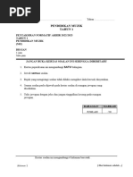 BM Exam Tahun 1 2025 | PDF
