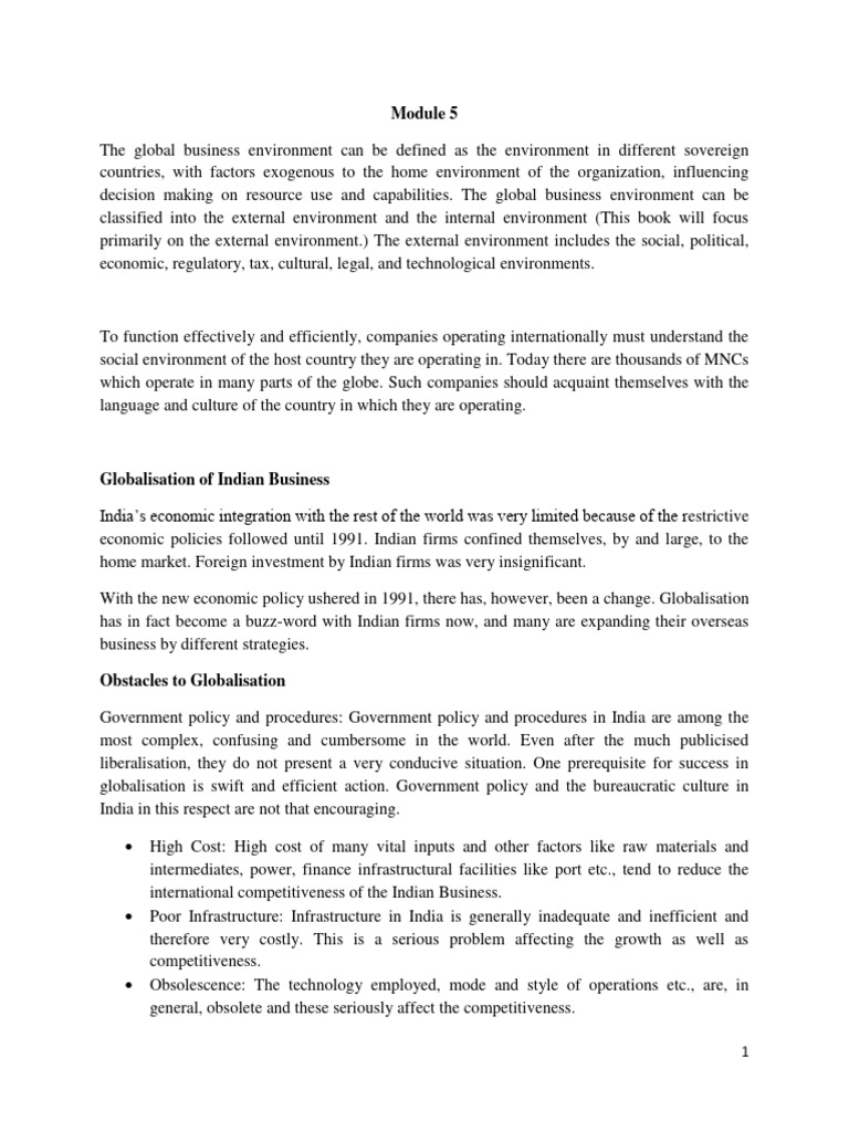 Module 5-1 | PDF | World Trade Organization | General Agreement On Tariffs And Trade