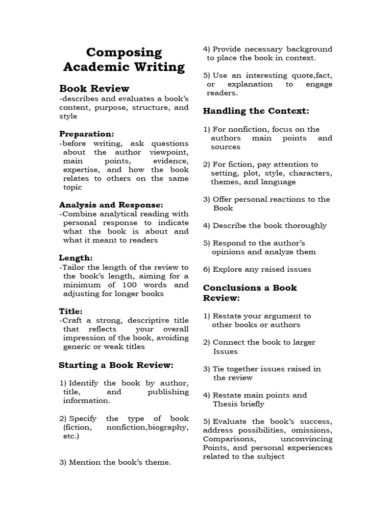 Composing Academic Writing Writing An Application Paper RW | PDF ...