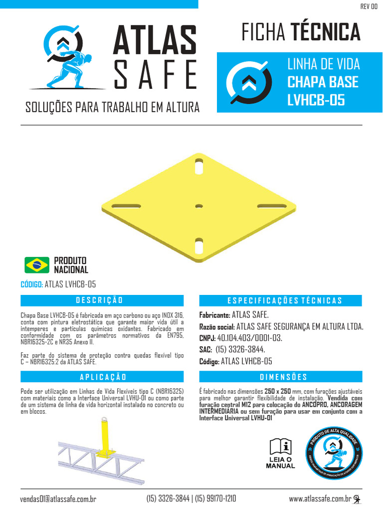 04 - Ficha Técnica - Chapa Base-min | PDF