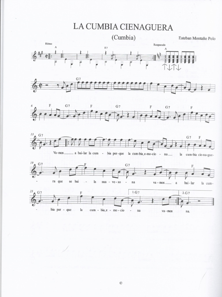 La Cumbia Cienaguera | PDF