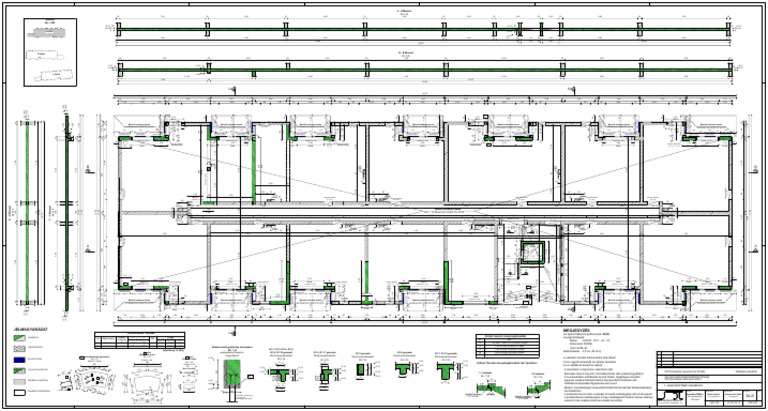 SA-21 - A Épület - 1. Emelet Feletti Födém Zsaluzási Terv | PDF