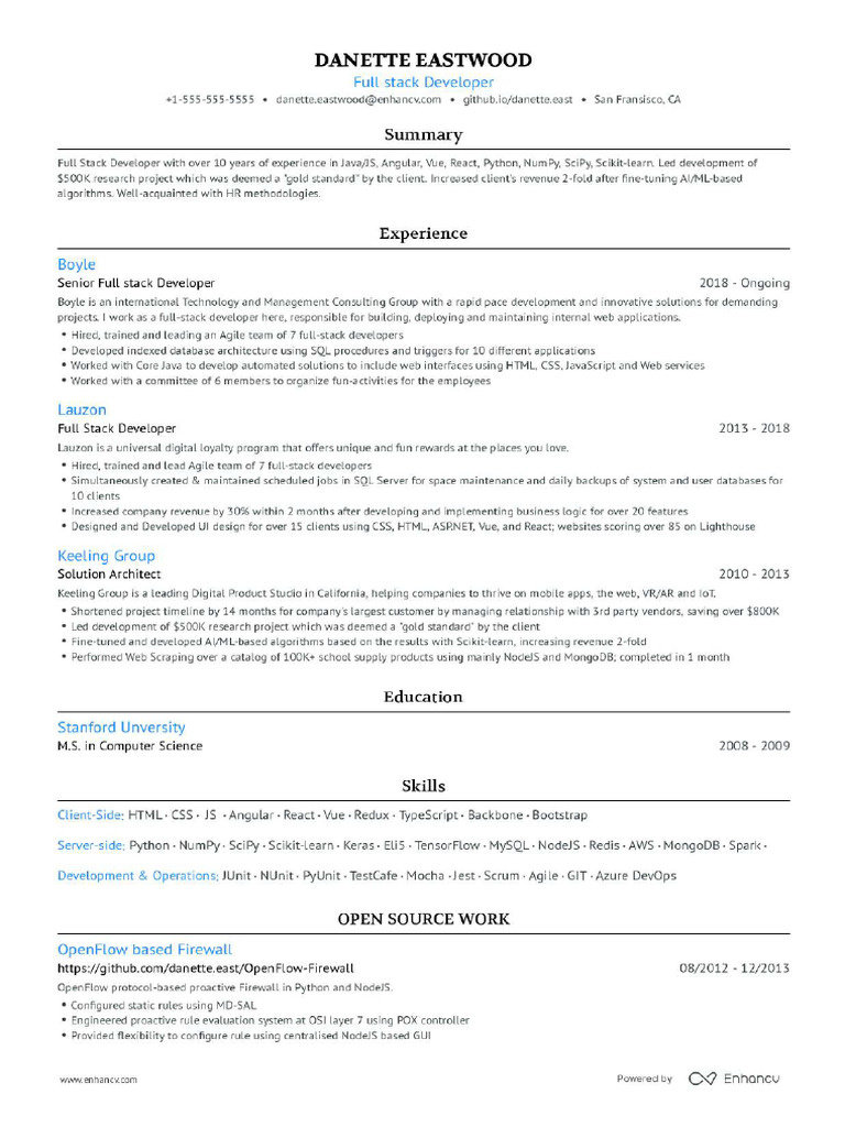 Ivy League 2 Traditional Resume Template C6d5eb71b3 | PDF