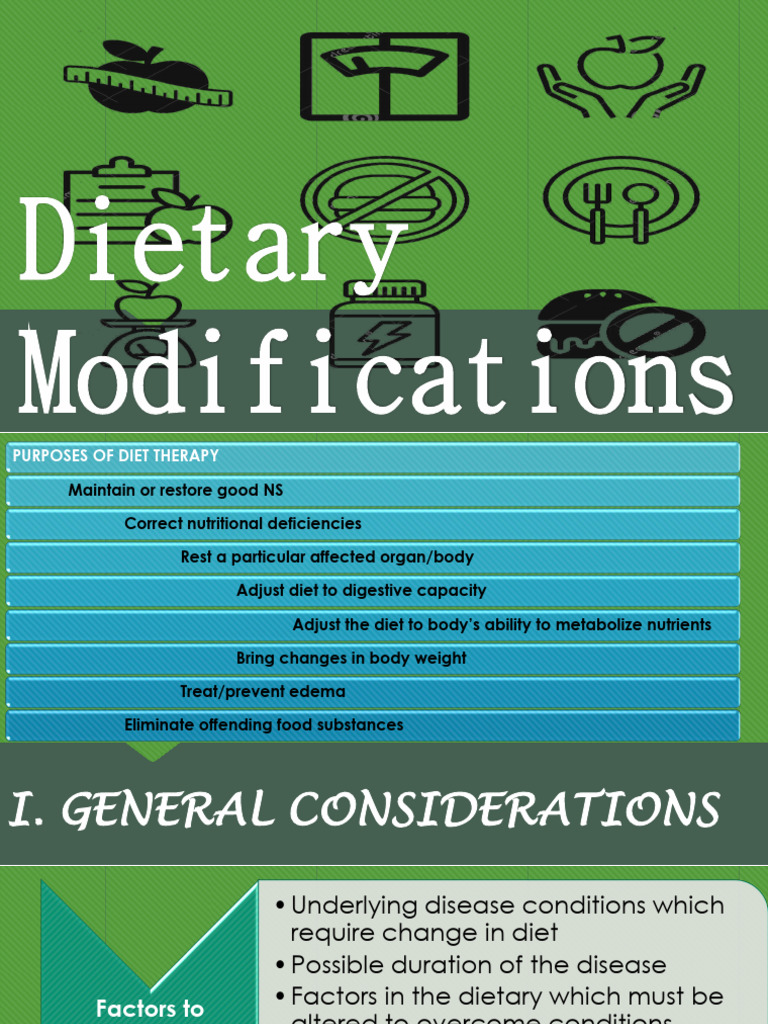 c3 Dietary Modifications | PDF | Foods | Fat